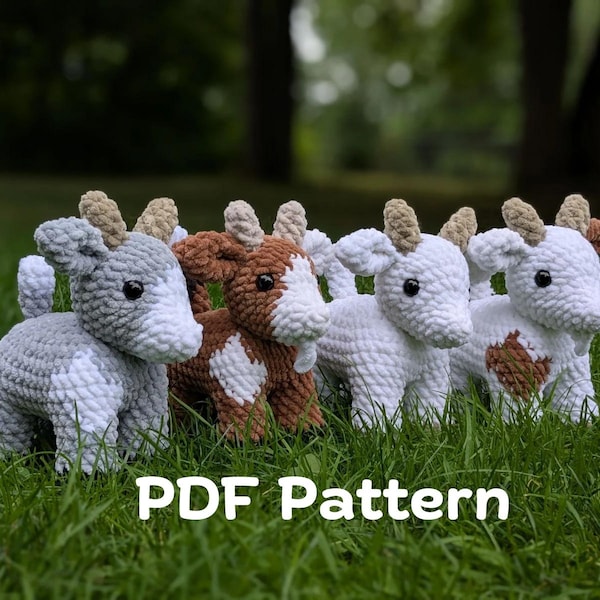 Crochet Goat - Etsy
