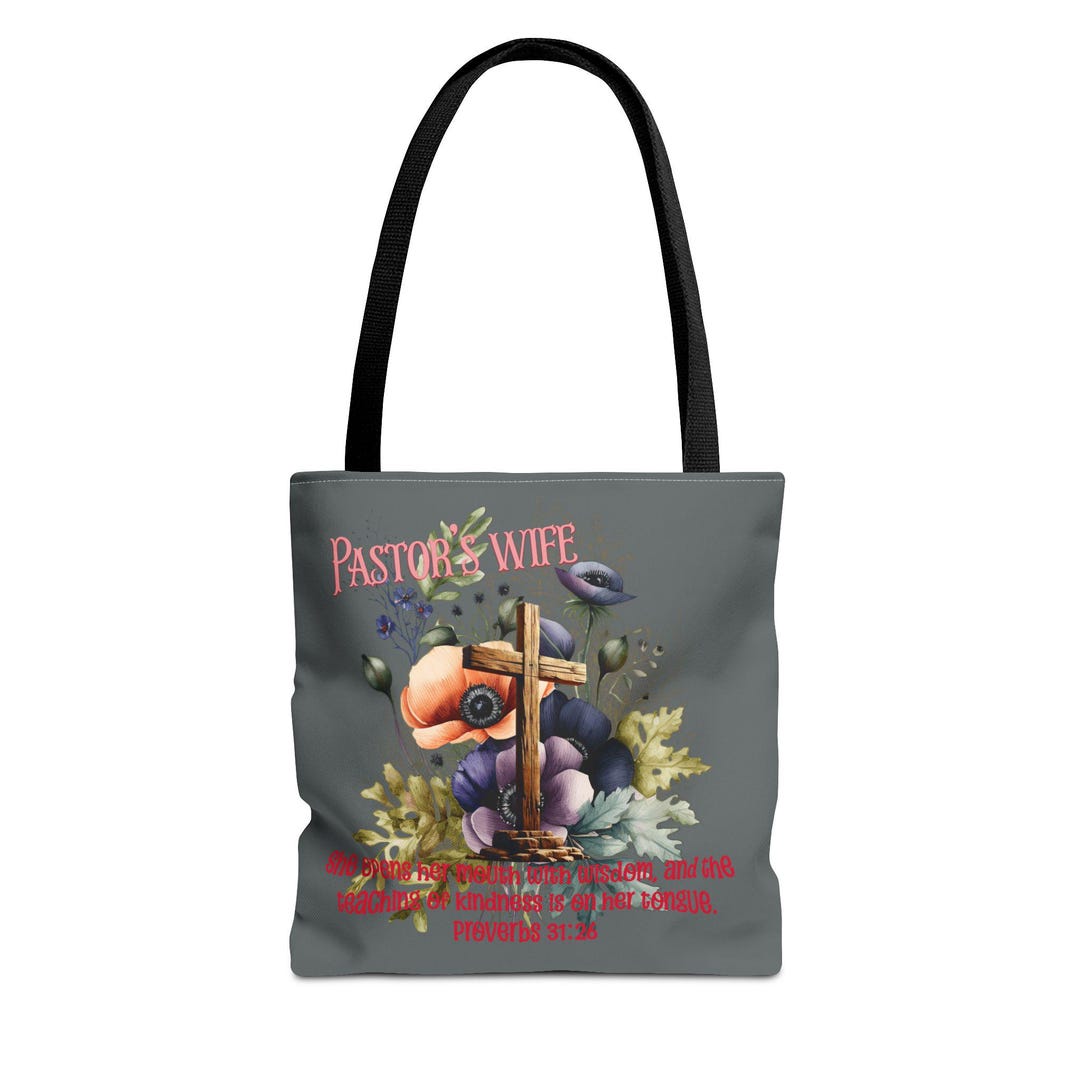 Pastor's Wife Gift Tote Bag, Gift for My Pastor's Wife, Religious Tote ...
