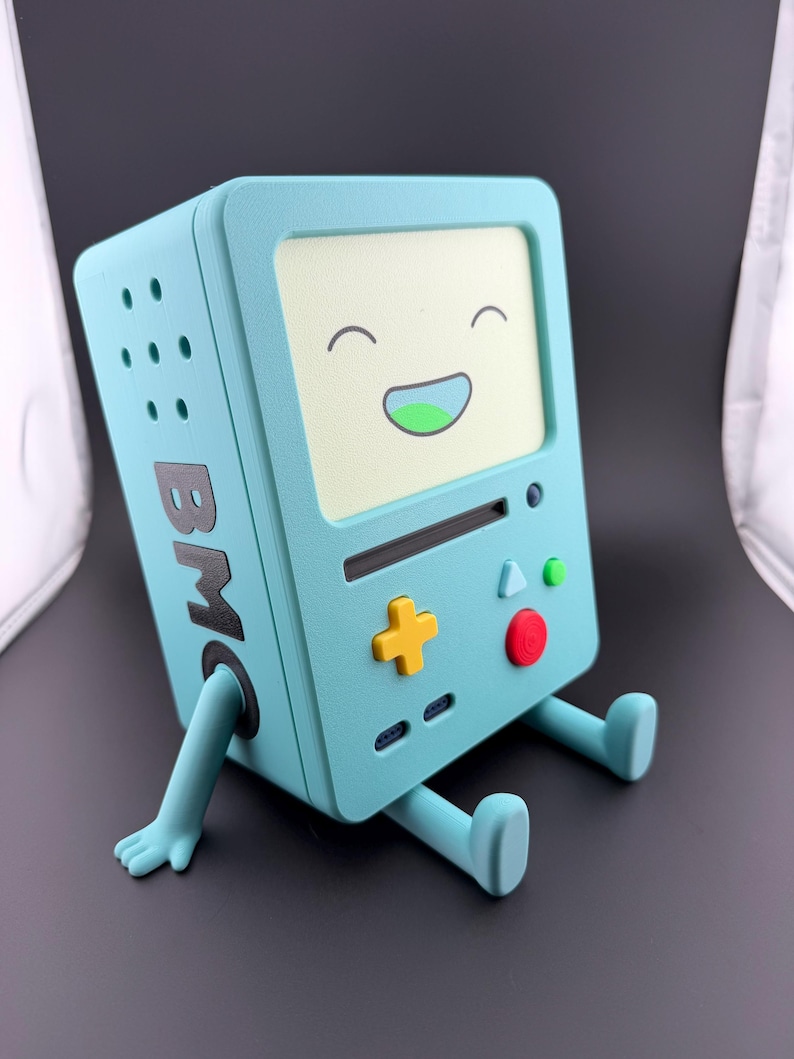 Lifesize BMO Interactive Display Figure – Magnetic Faces, 3D Printed ...
