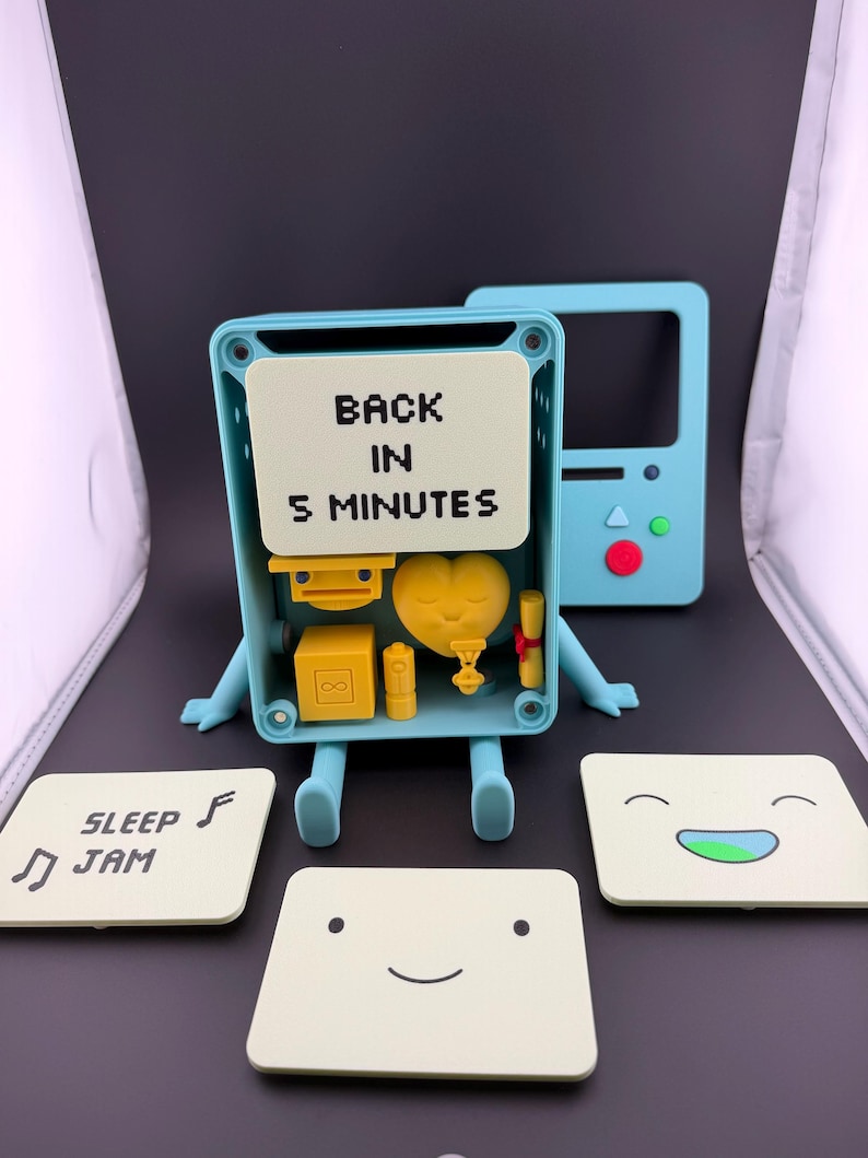 Lifesize BMO Interactive Display Figure – Magnetic Faces, 3D Printed ...