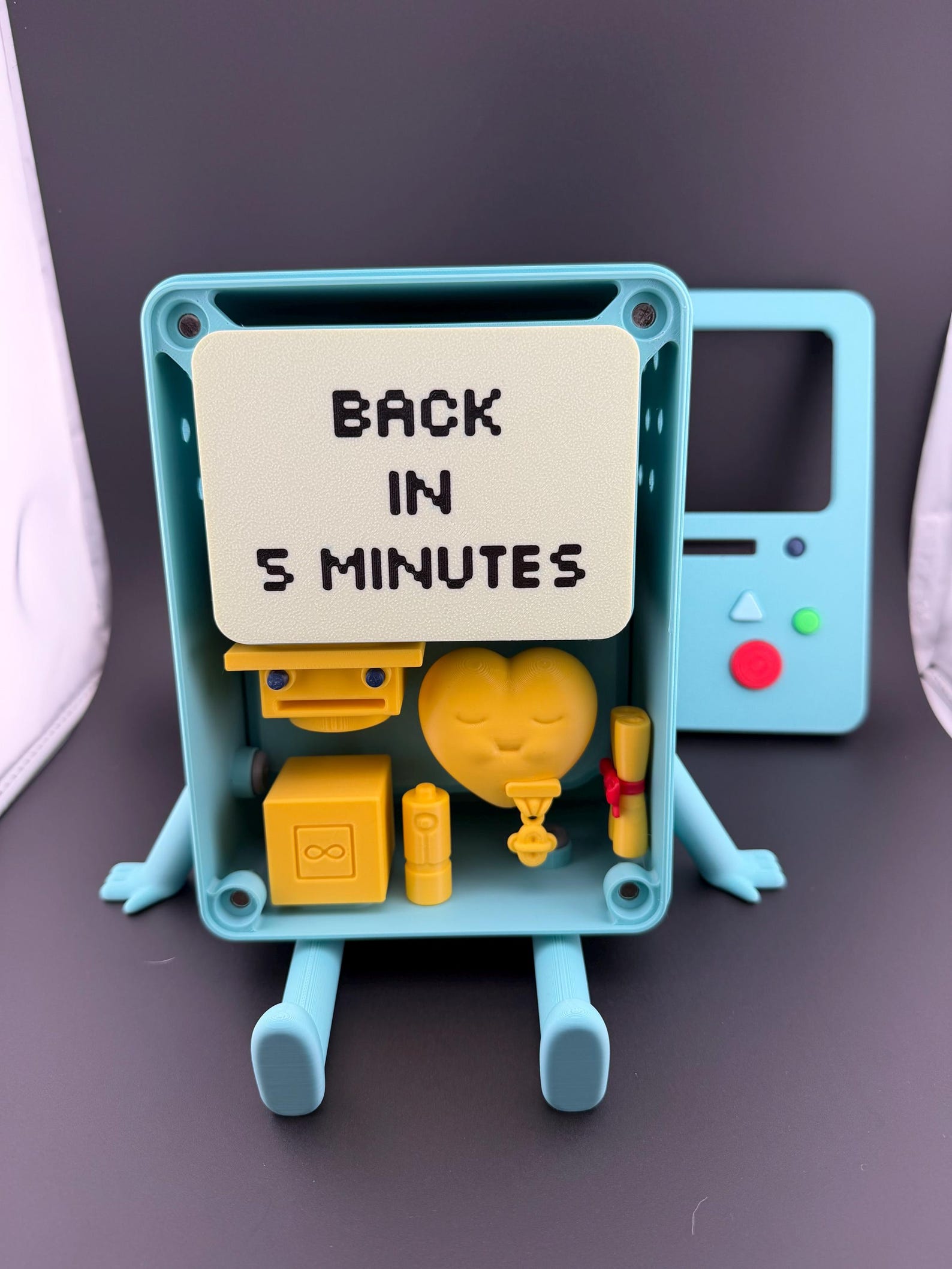 Lifesize BMO Interactive Display Figure – Magnetic Faces, 3D Printed ...