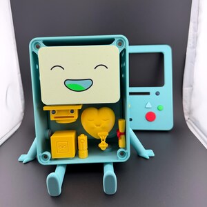 Lifesize BMO Interactive Display Figure – Magnetic Faces, 3D Printed ...