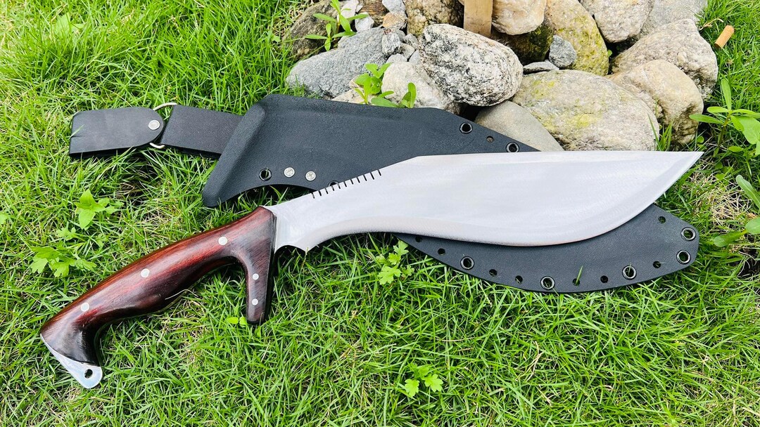 13 Blade Replica Scourge Apocalypse Zombie Kukuri With Kydex Sheath ...