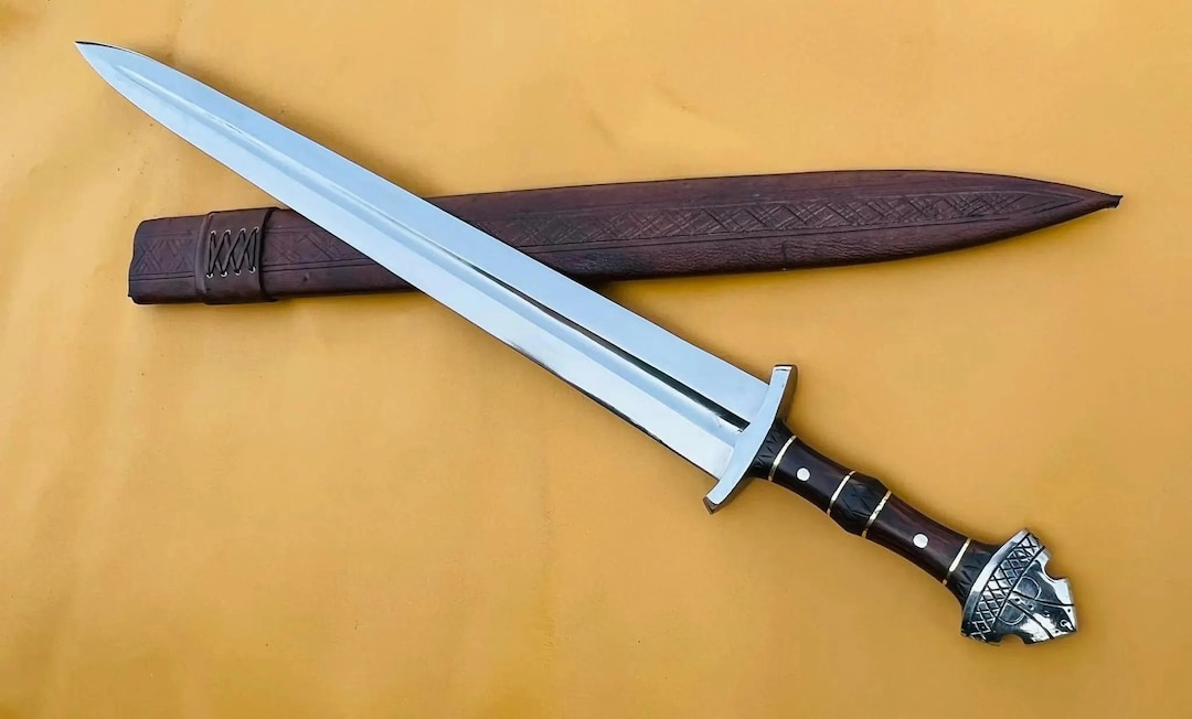 26-inch Blade Viking-style Sword – Hand-forged Balanced Blade – Ready ...