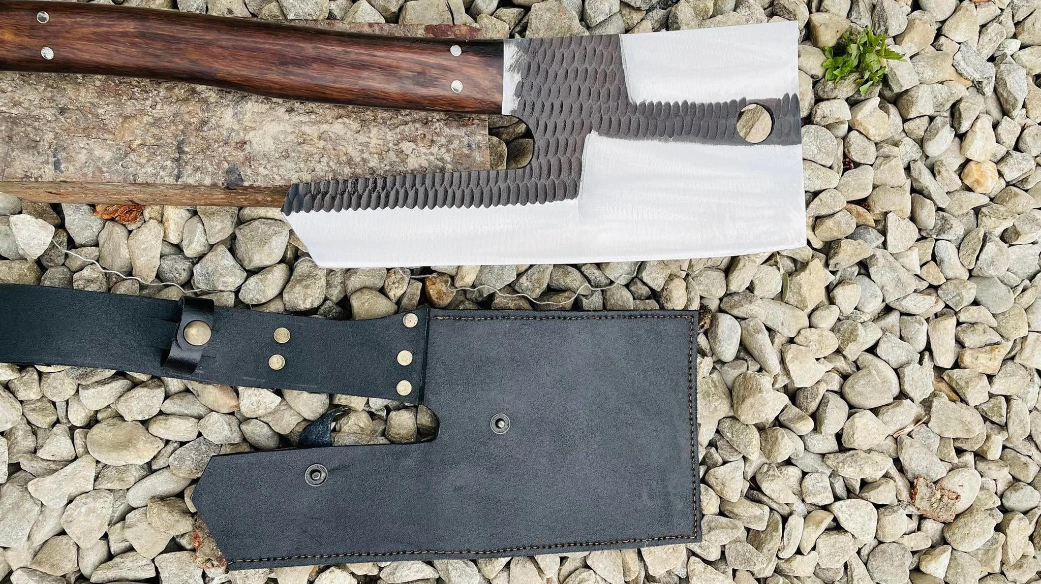 12 Inches Blade Custom Zombie Axe-apocalypse Hatchet Axe-tomahawk Axe ...