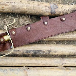 20" Blade D-guard Ram Dao Sword-decorative Sword-designed Elephant in ...