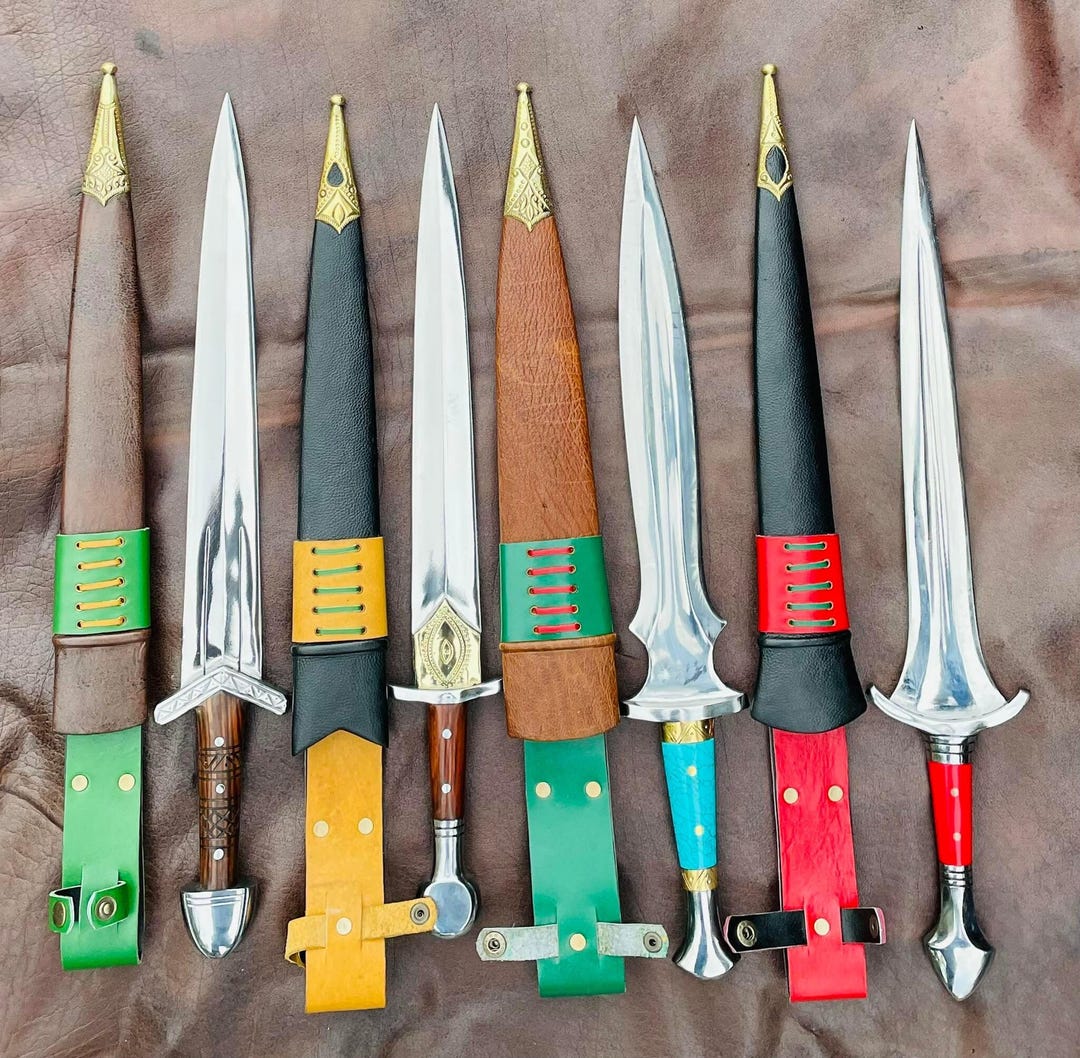 15 Inches Blade Set of the Four Hand Forged Merry Sword-replica Barrow ...