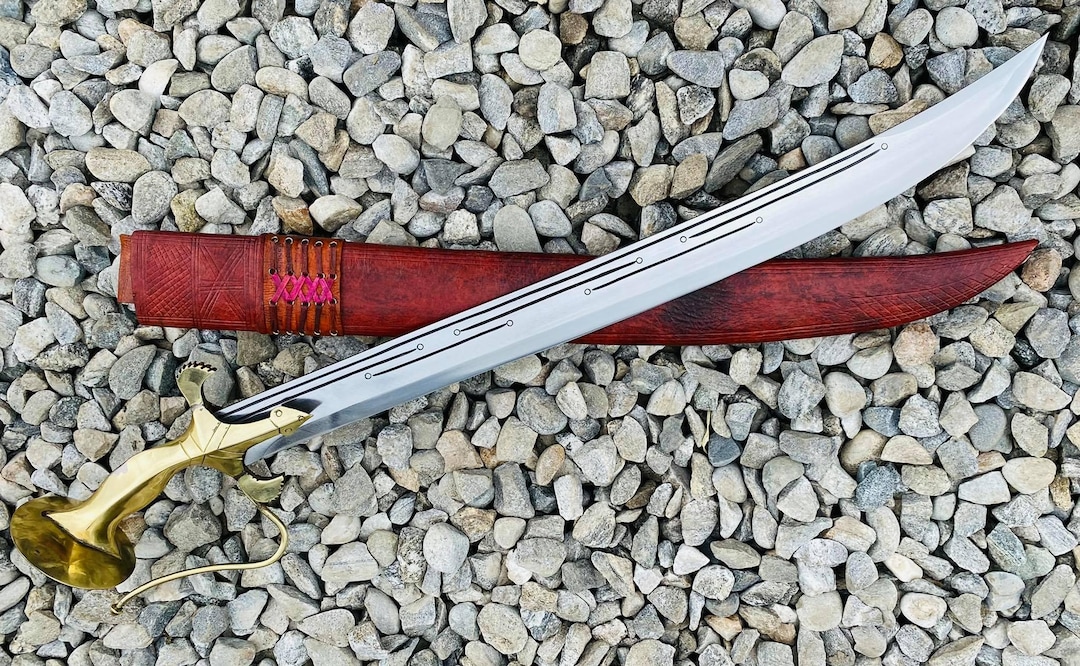 Handmade Nepali Talwar Sword: 24 Inch Carbon Steel Blade - Etsy