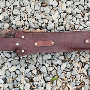 20-inch Blade Hand-forged Hunting Sword - Viking Design-custom Made ...