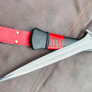 15” Blade Hand-forged Pippin Replica Sword | Custom Engraving | Full ...