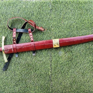 35″ Blade Custom Long Messer Sword - Hand-forged High Carbon Steel ...