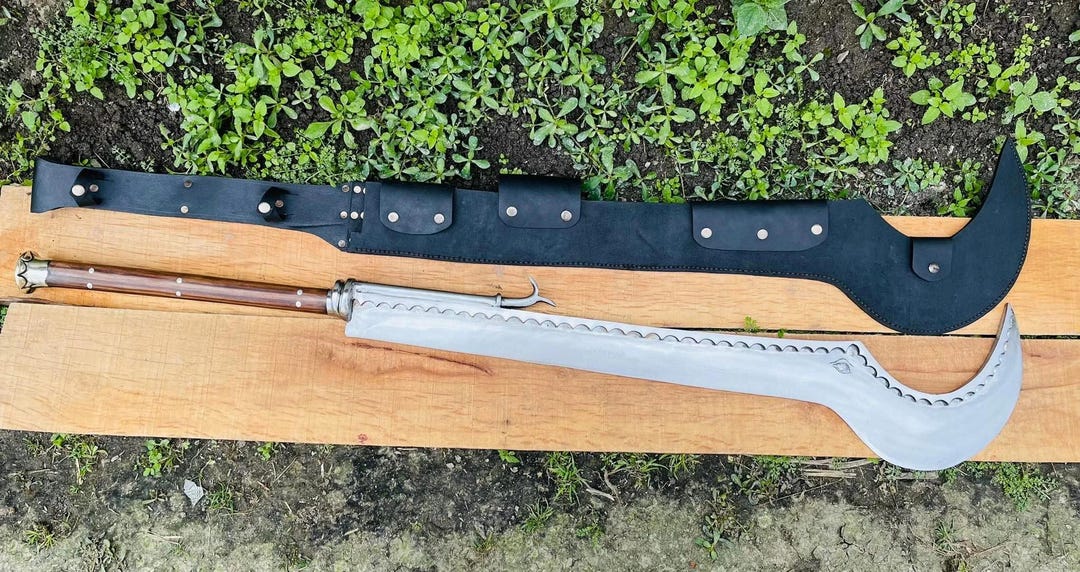 36" Blade Rama Dau | Largest Ram Dao | Unique Blade| Decorative and ...