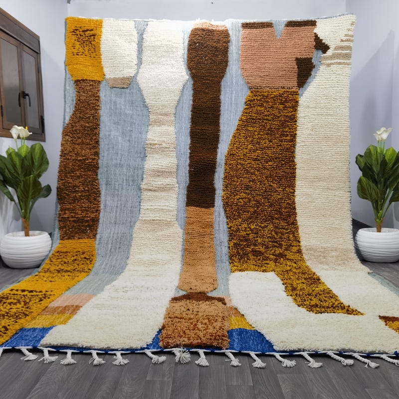 Moroccan Style Mens Rug - Etsy