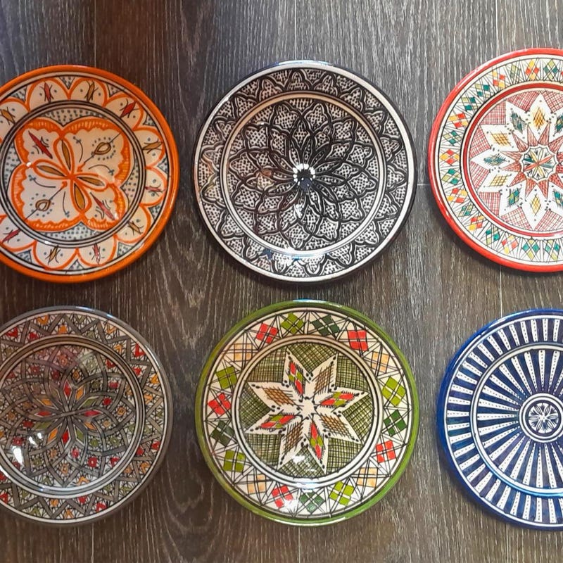 Moroccan Plates - Etsy