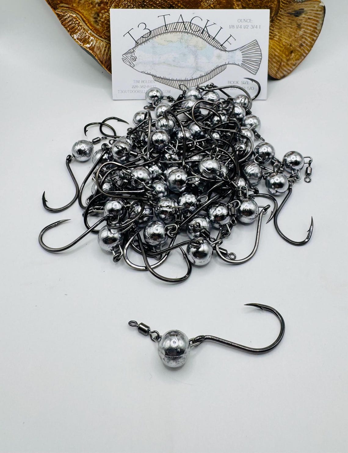 Back Bay Baller - Live Bait Jigheads - Etsy