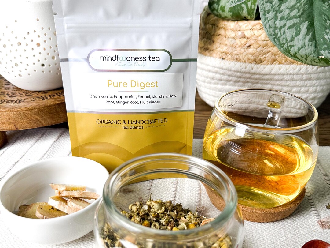 DIGESTION AID Tea Support Gift Organic Tea Comfort Gift Sending Healing ...