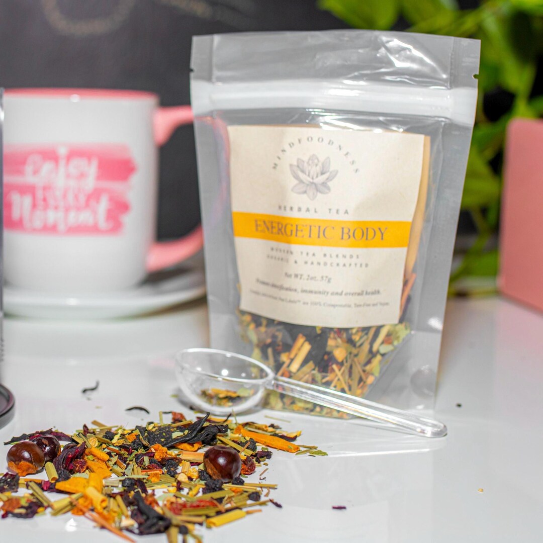 ENERGY Tea Guarana Hisbiscus Organic Tea Lover Loose Leaf Refreshing ...