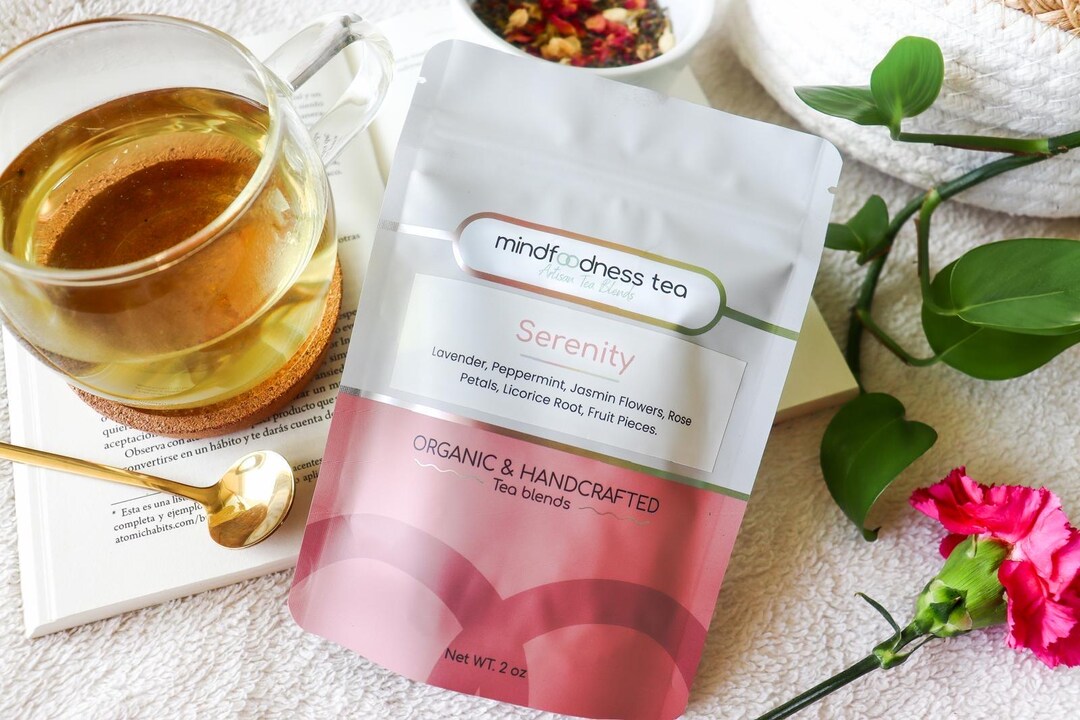 DEEP SLEEP Tea Relaxation Gift Anxiety Relief Herbal Loose Leaf Rose ...