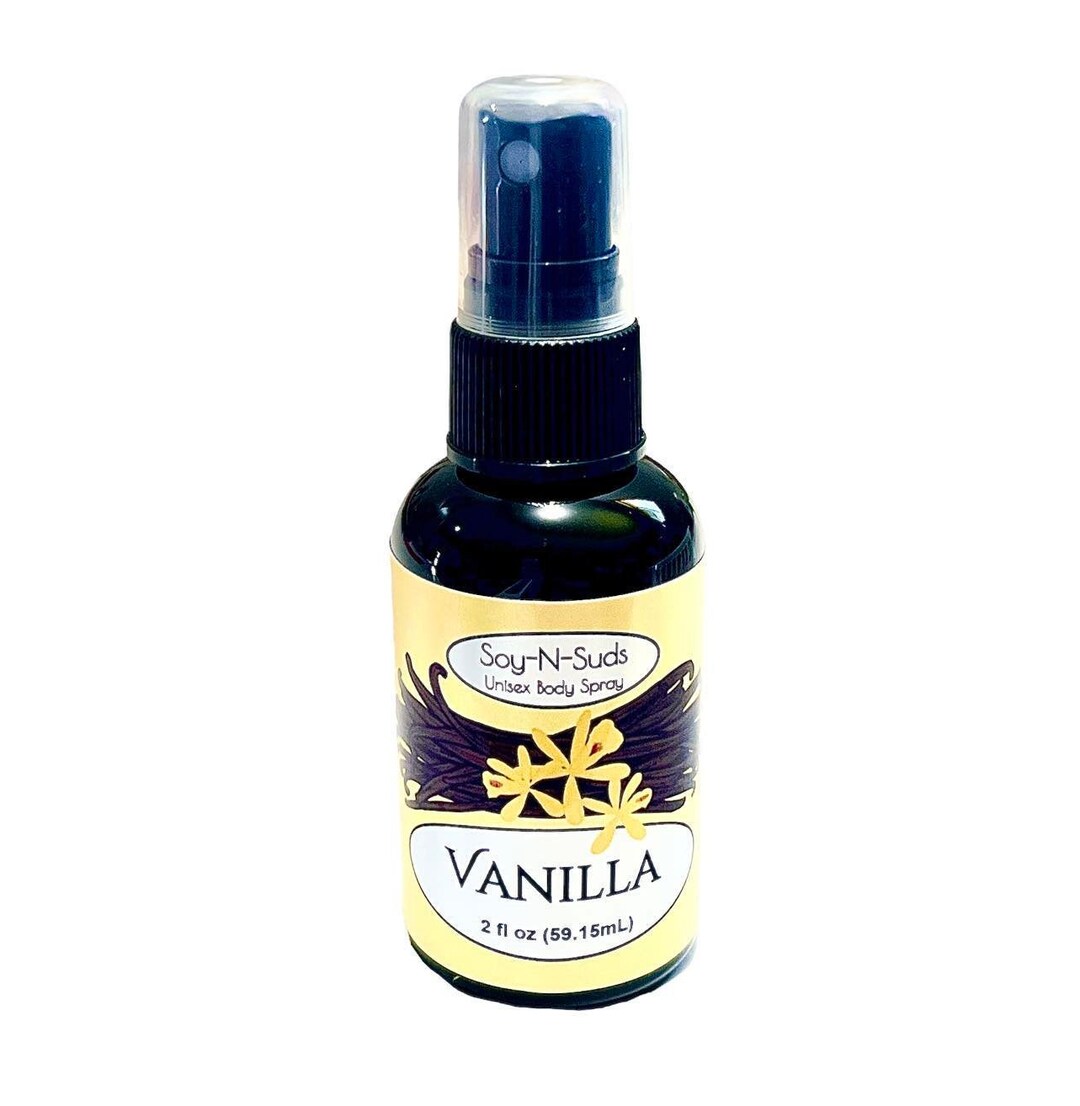 VANILLA Unisex Fragrance 2oz Bottle Body Spray Spritz - Etsy