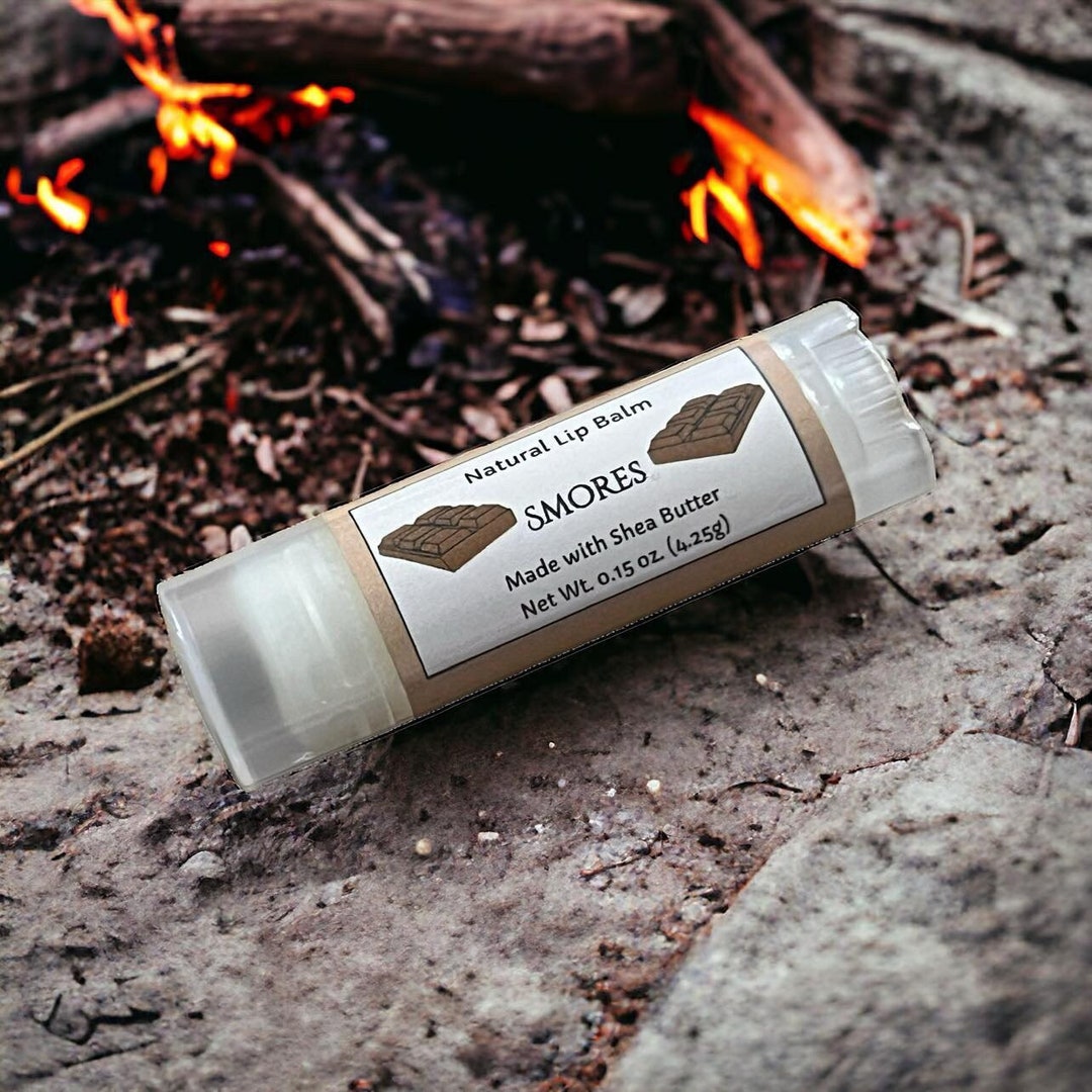 SMORES Lip Balm Made With Shea Butter .15oz Oval Tube - Etsy
