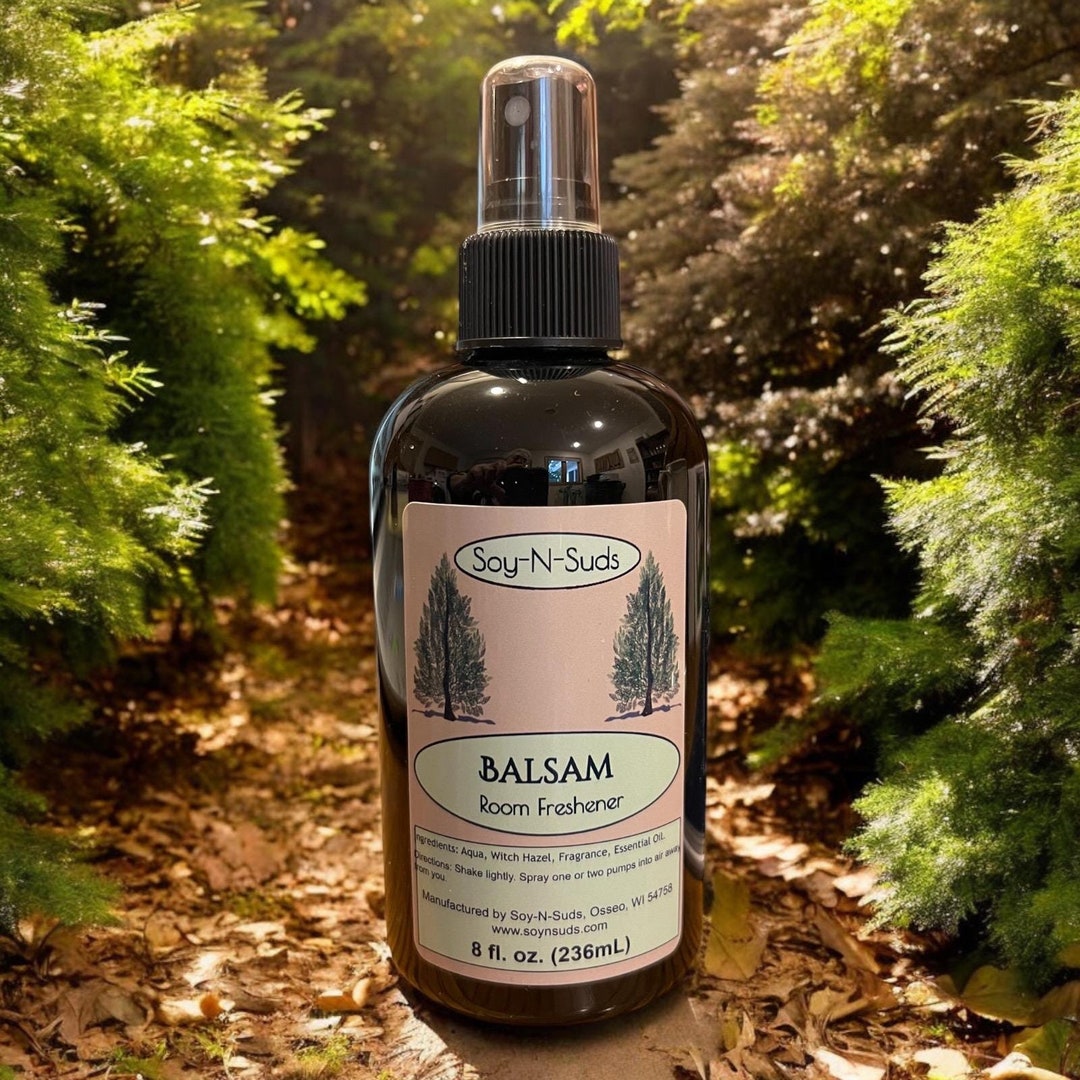 BALSAM Natural Air Freshener 8oz Room Spray Room Scent Scented Room ...