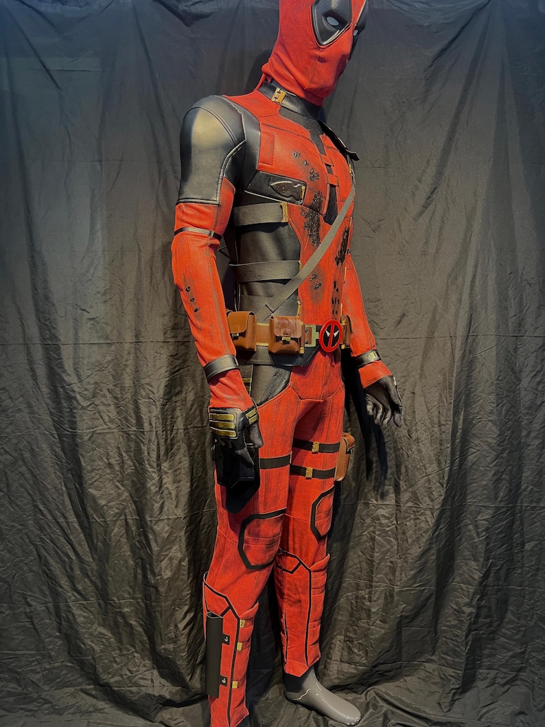 Handmade Deadpool 3 Cosplay Costume: Movie Replica Suit - Etsy