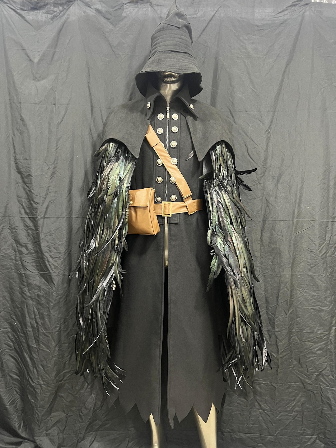Handmade Bloodborne Eileen the Crow Cosplay Costume: Raven Hunter - Etsy