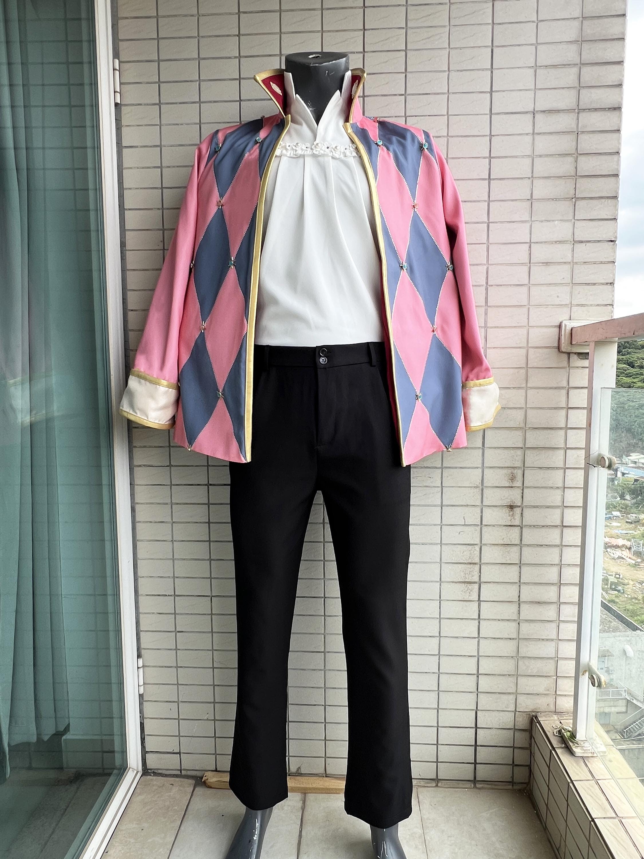 Howl's Moving Castle Cosplay Costume, Howl Jenkins Pendragon Outfit - Etsy