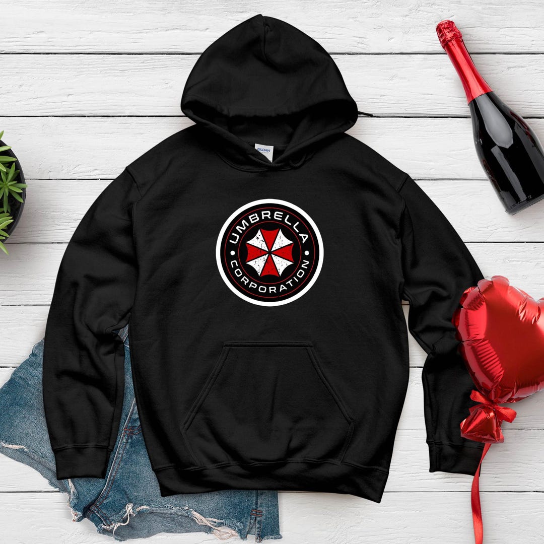 Resident Evil Umbrella Corporation Hoodie Resident Evil Hoodie Racoon ...
