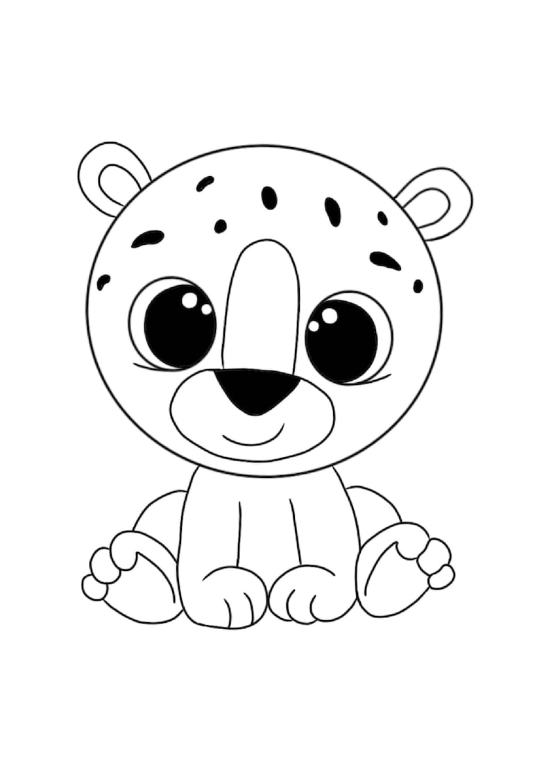 Printable Coloring Pages for Kids Fun & Creative Outlines - Etsy