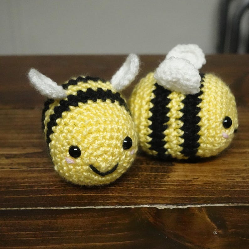 Chunky Bee Crochet Pattern---easy Crochet Pattern - Etsy