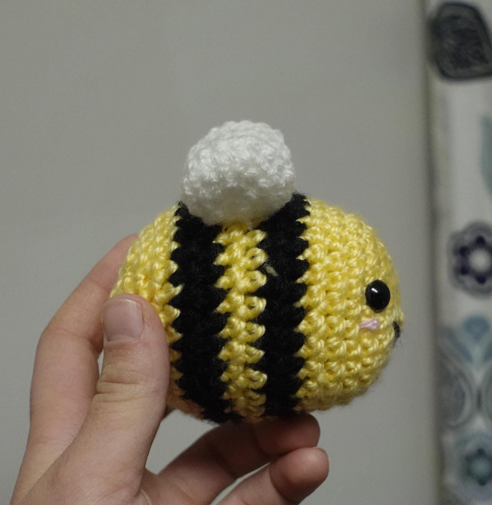 Chunky Bee Crochet Pattern---easy Crochet Pattern - Etsy