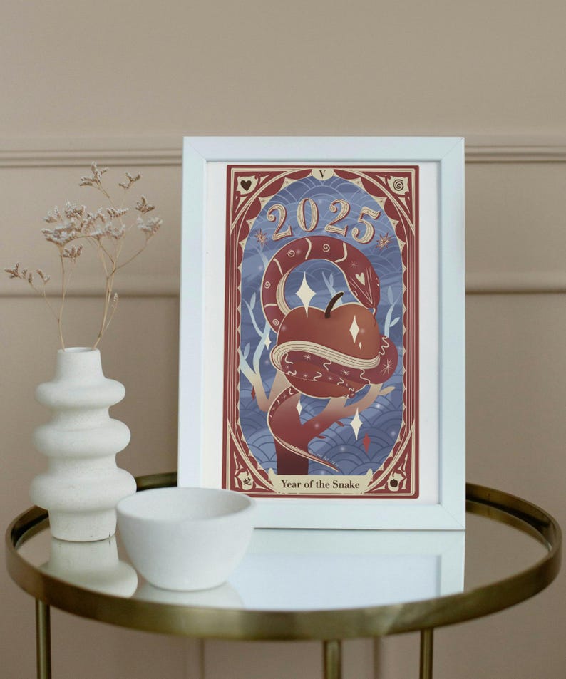 Year of the Snake - 2025 Chinese Lunar New Year Celebration Printable ...