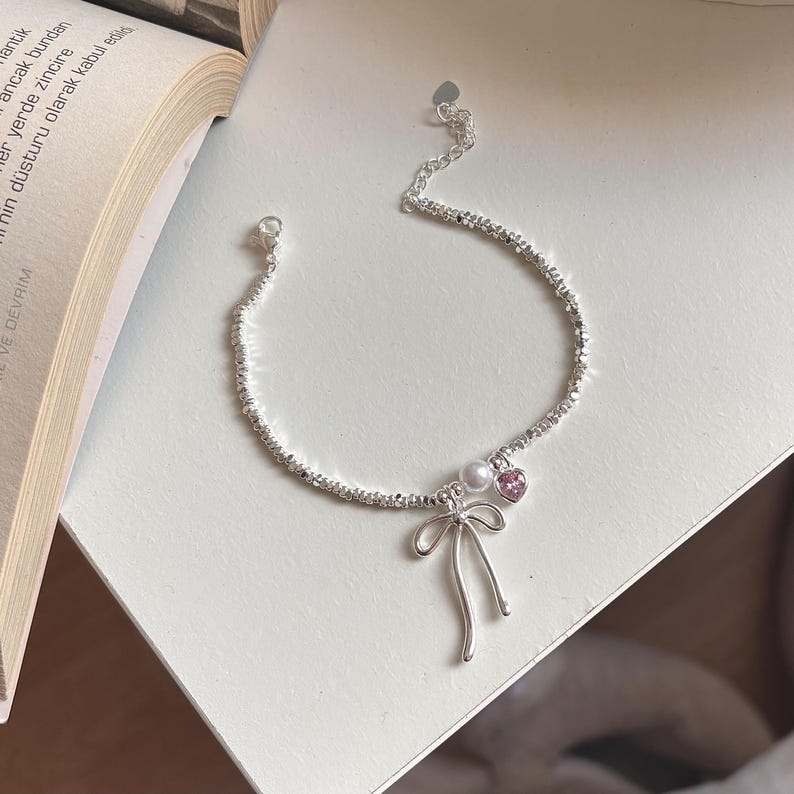 Blue Moon Bracelet, Women Silver Bracelet, Y2k Jewelry, Star Jewelry ...