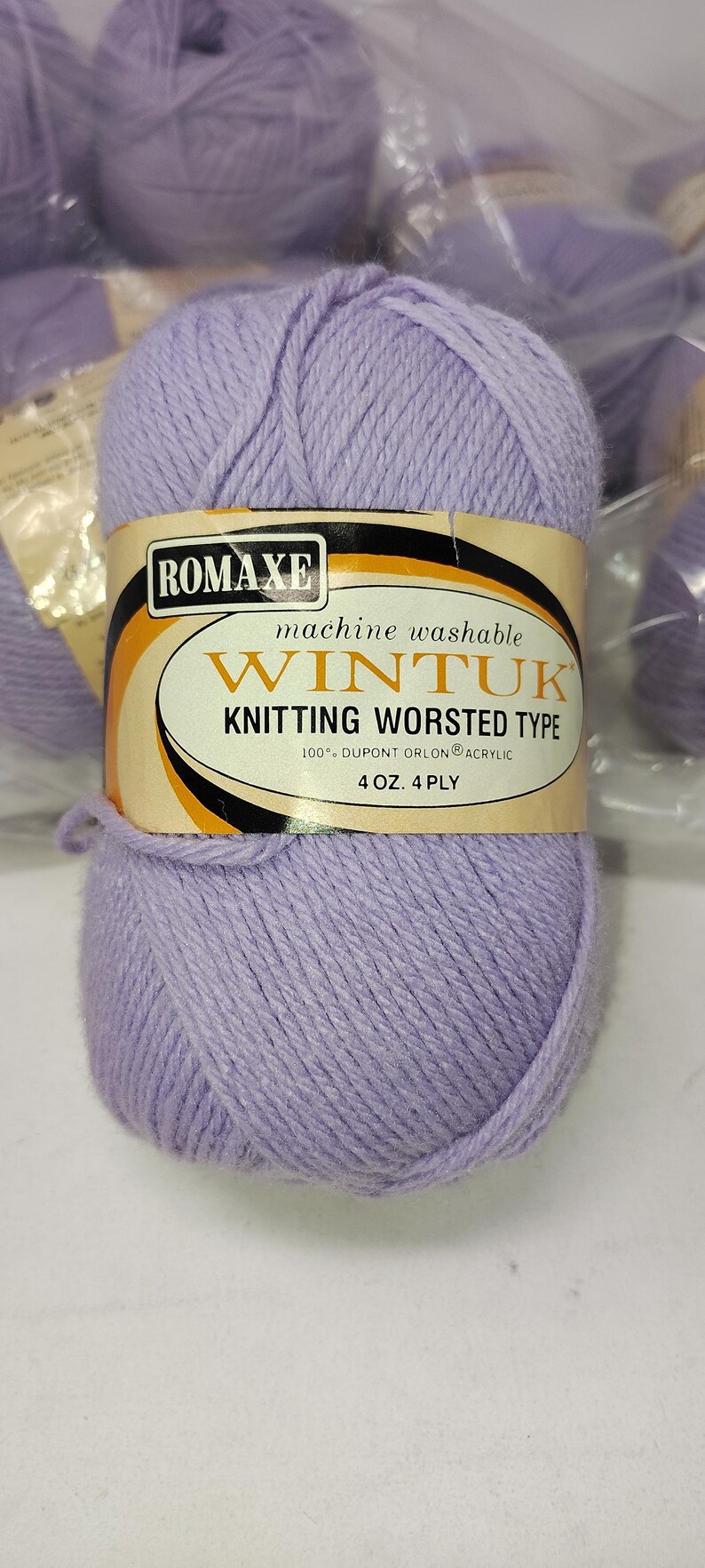 Romaxe Wintuk Knitting Worsted Type Lavender - Etsy