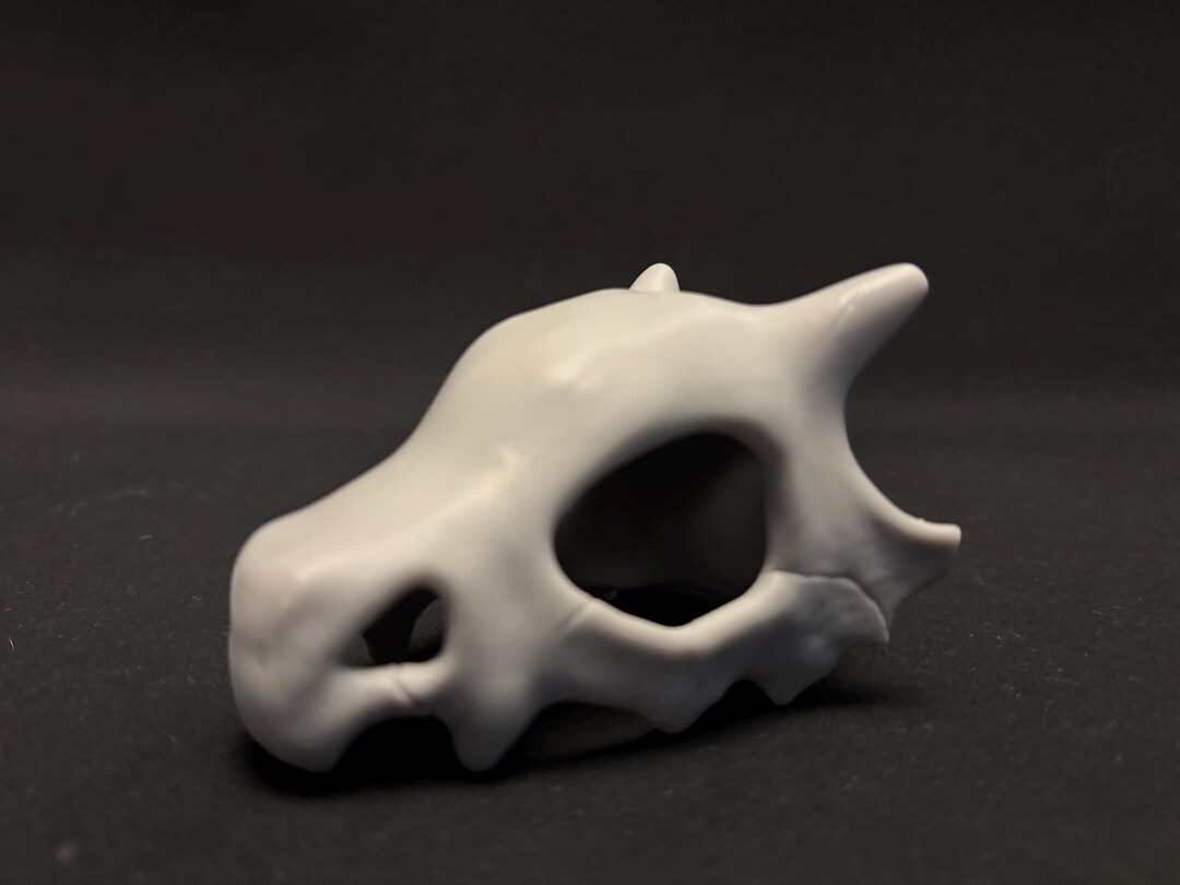 Pokemon Cubone Skull 3D Printed - Etsy