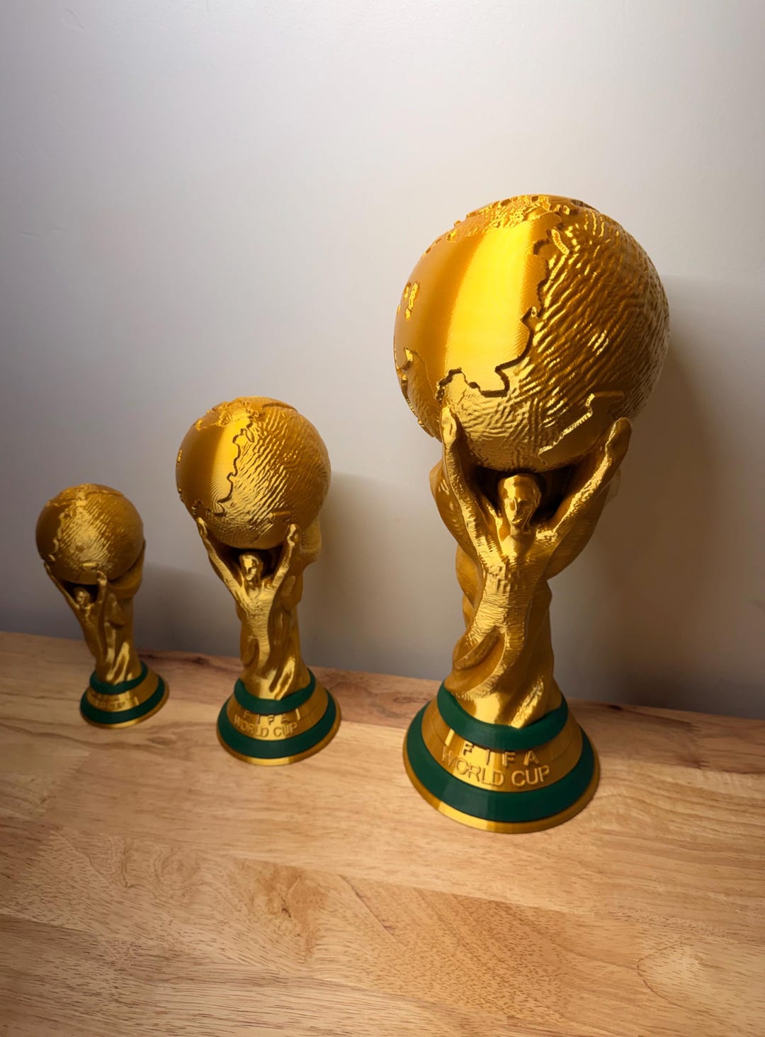 3D Printed FIFA World Cup Trophy Replica | Soccer Trophy Statue ...