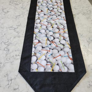 Golf Table Runner. Dresser, Nightstand, Bar Topper. Birthday Gift, Golf ...
