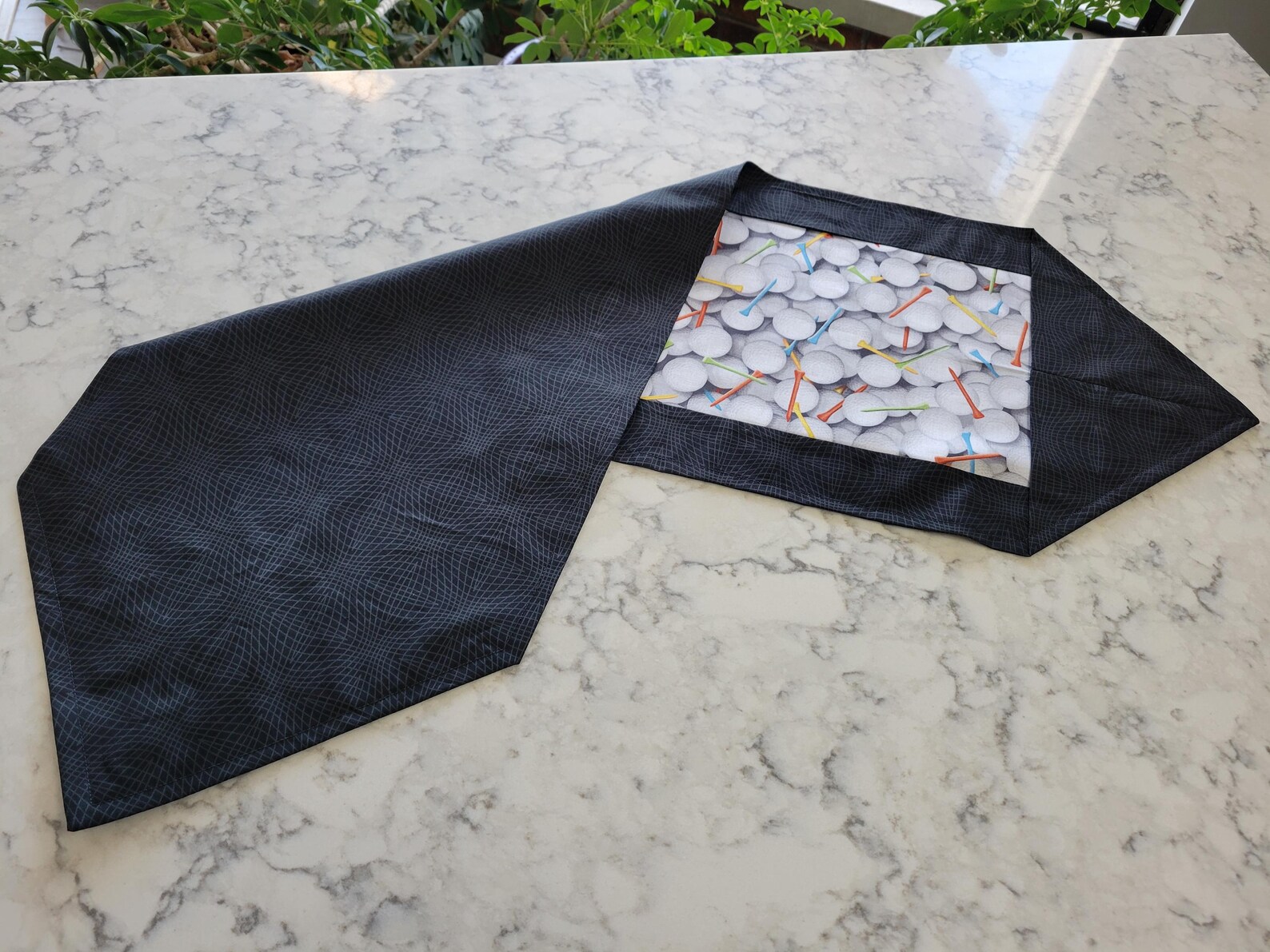 Golf Table Runner. Dresser, Nightstand, Bar Topper. Birthday Gift, Golf ...