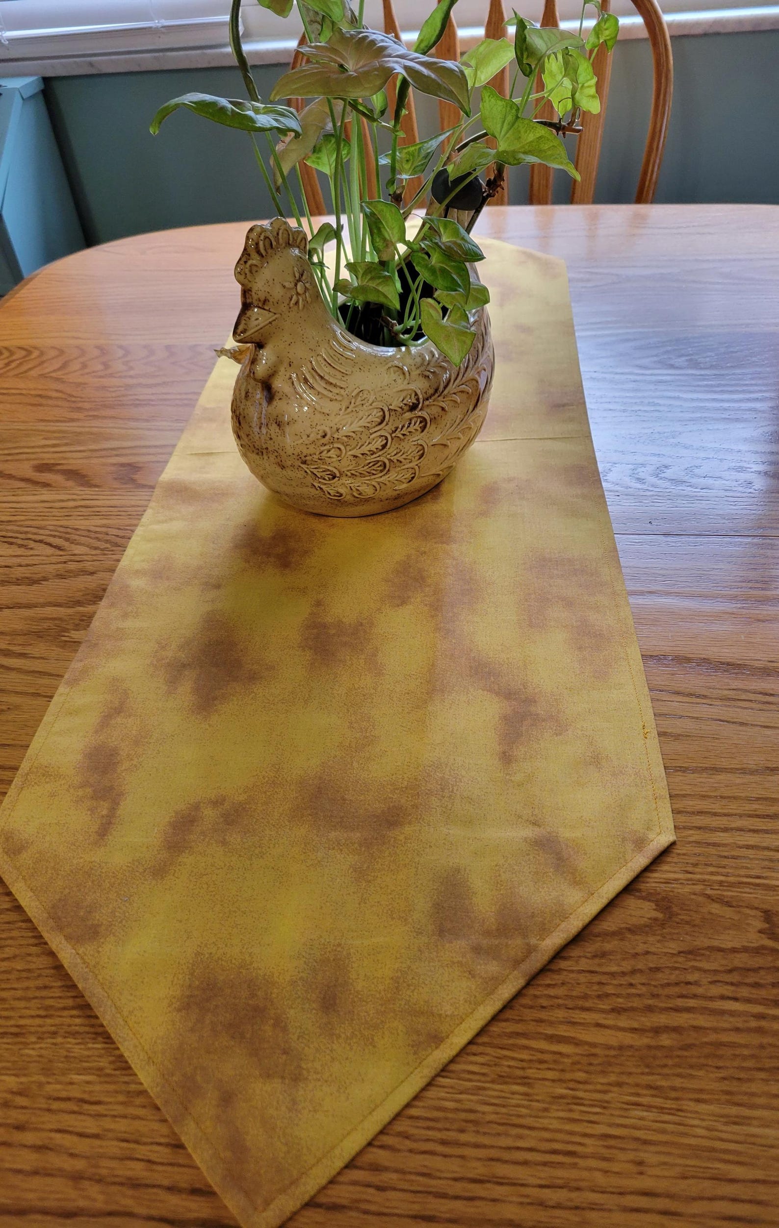 Golf Table Runner: Reversible Cotton Golf Decor (13x43 Inches) - Etsy