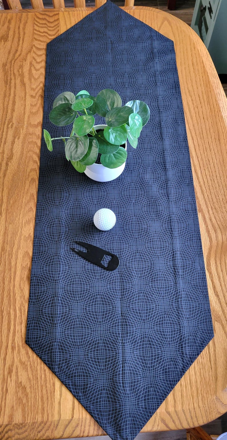 Golf Table Runner. Dresser, Nightstand, Bar Topper. Birthday Gift, Golf ...