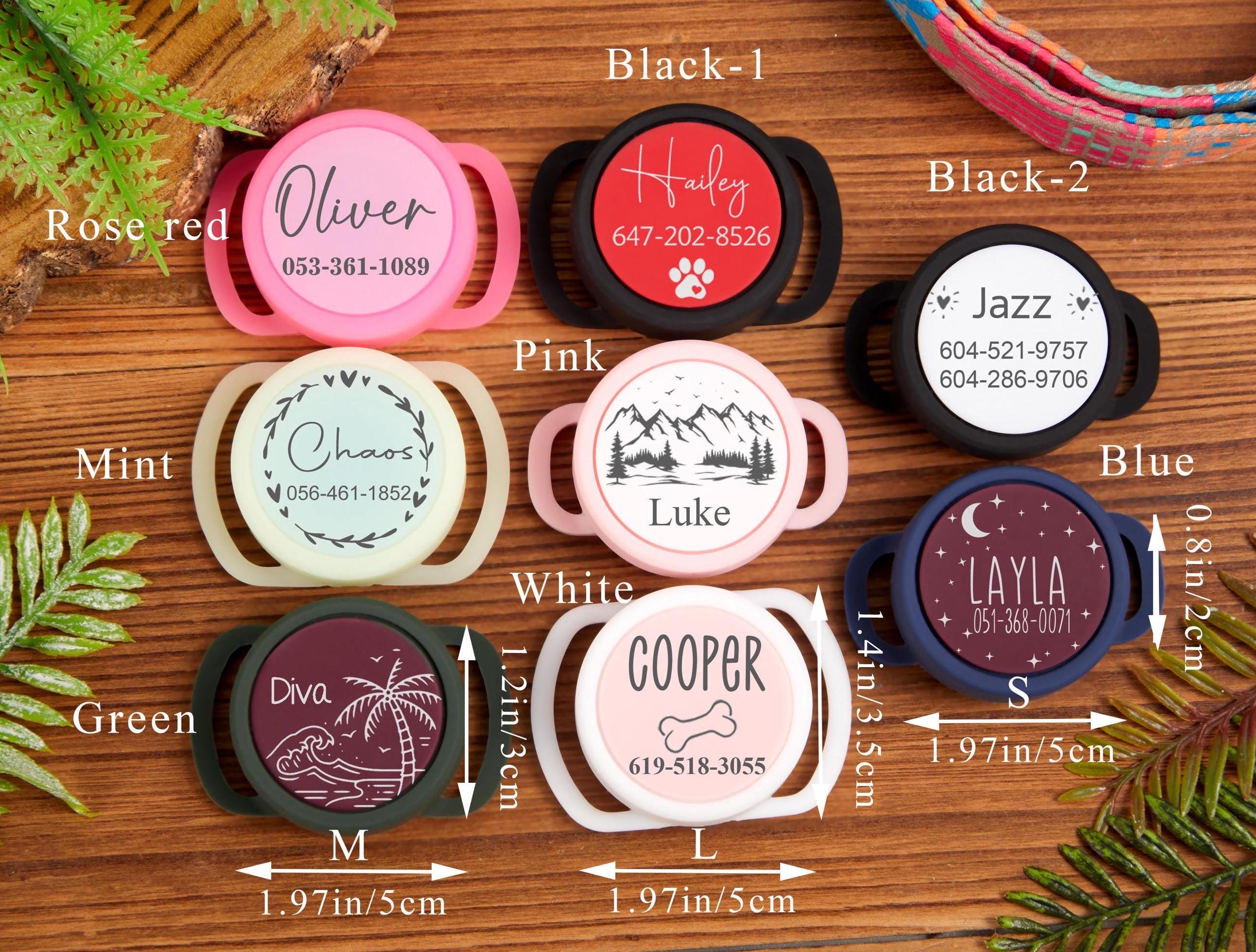 Personalized Dog Air Tag Case,custom Engraved Dog Air Tag Holder ...