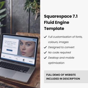Squarespace Website Template for Consultants, Online Consultant, Consulting, Consultation ...
