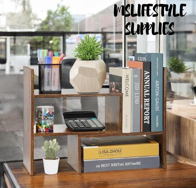 Desk shelf Etsy