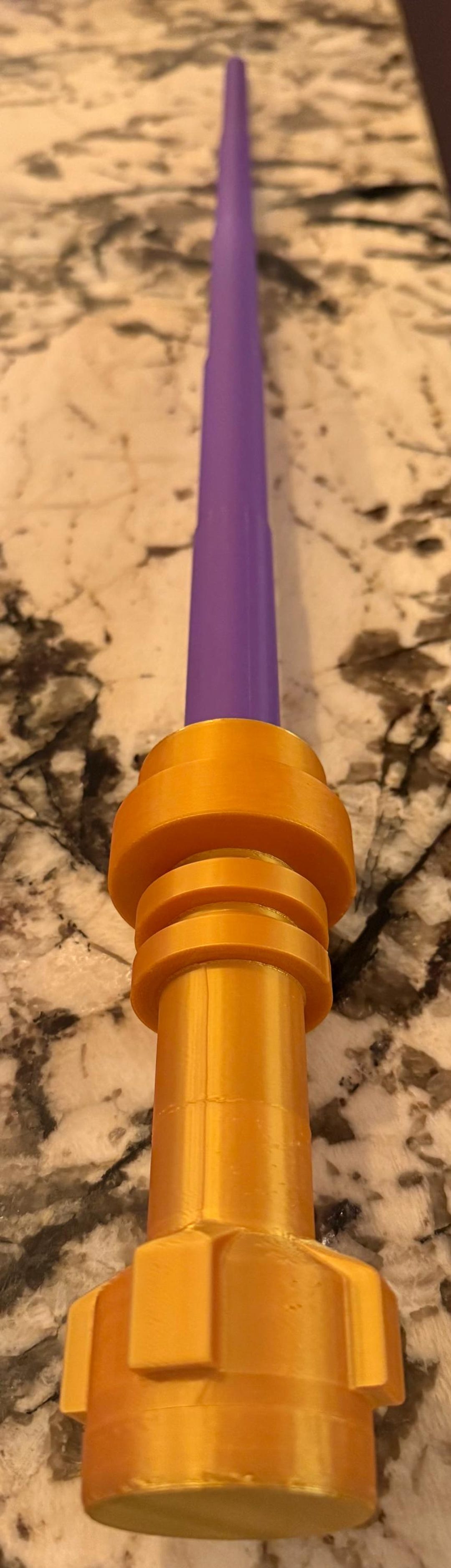 3D Printed Collapsible Lightsaber – Life-size LEGO Star Wars Prop - Etsy
