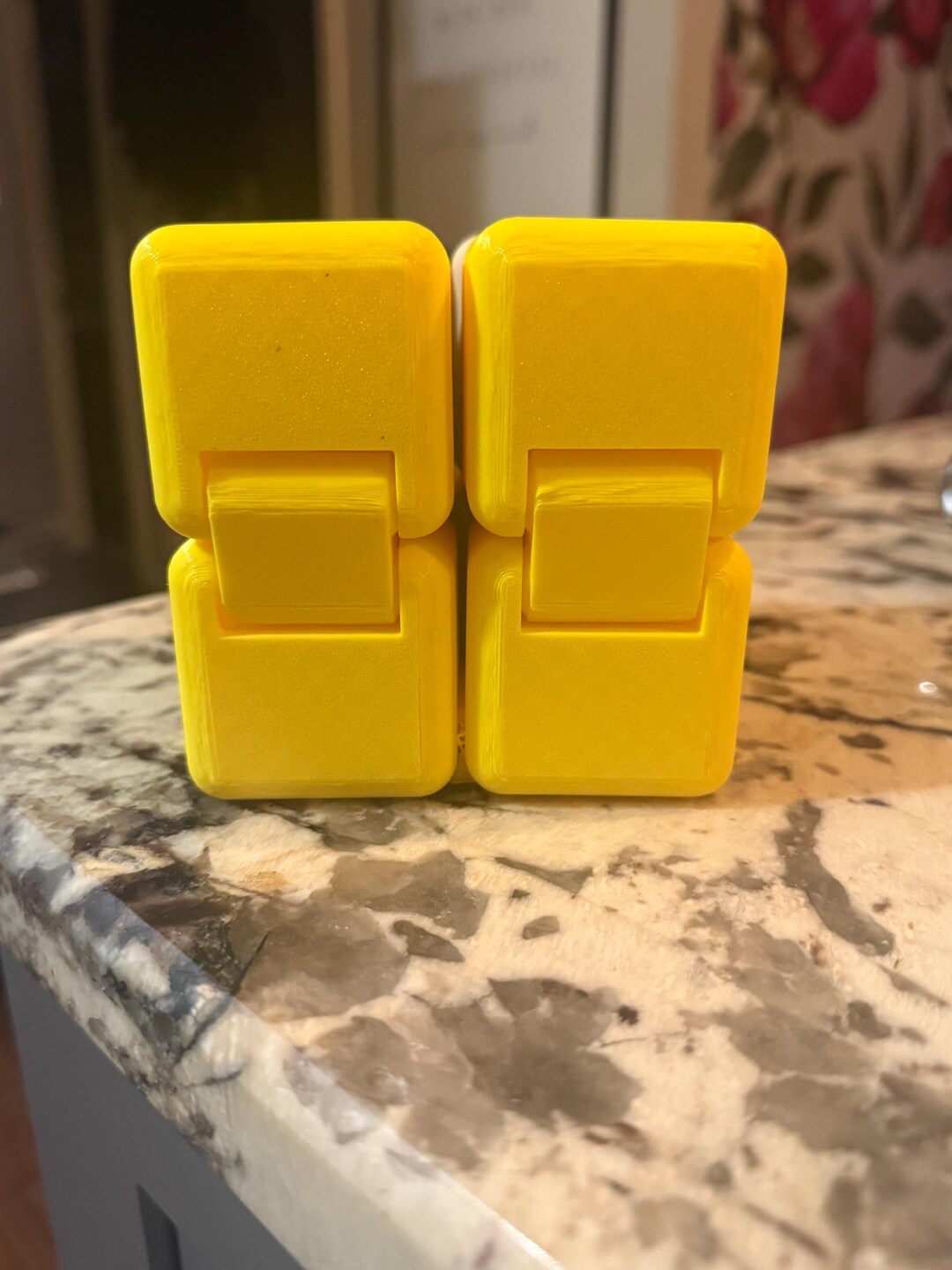 Jumbo Infinity Fidget Cube – 4-inch 3D Printed Stress Relief Toy ...