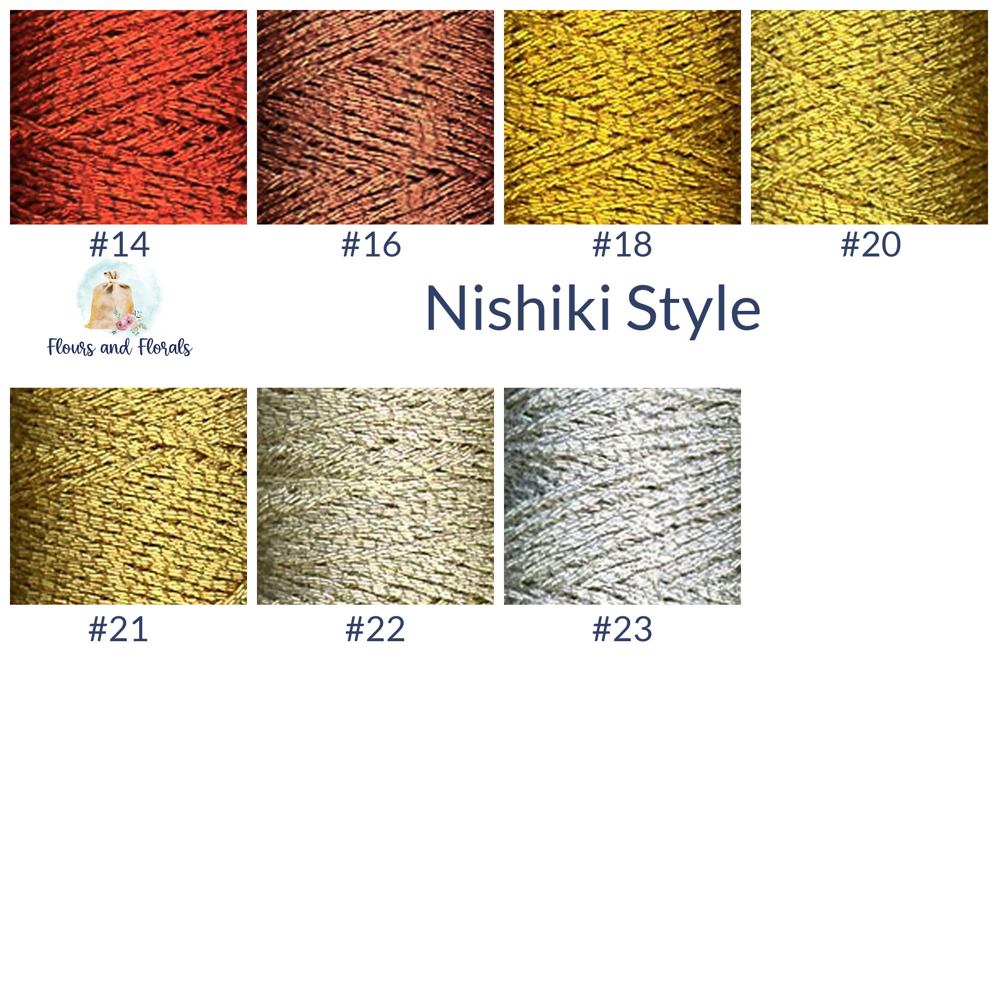 Cosmo Nishiki Ito Metallic Embroidery Thread - Etsy