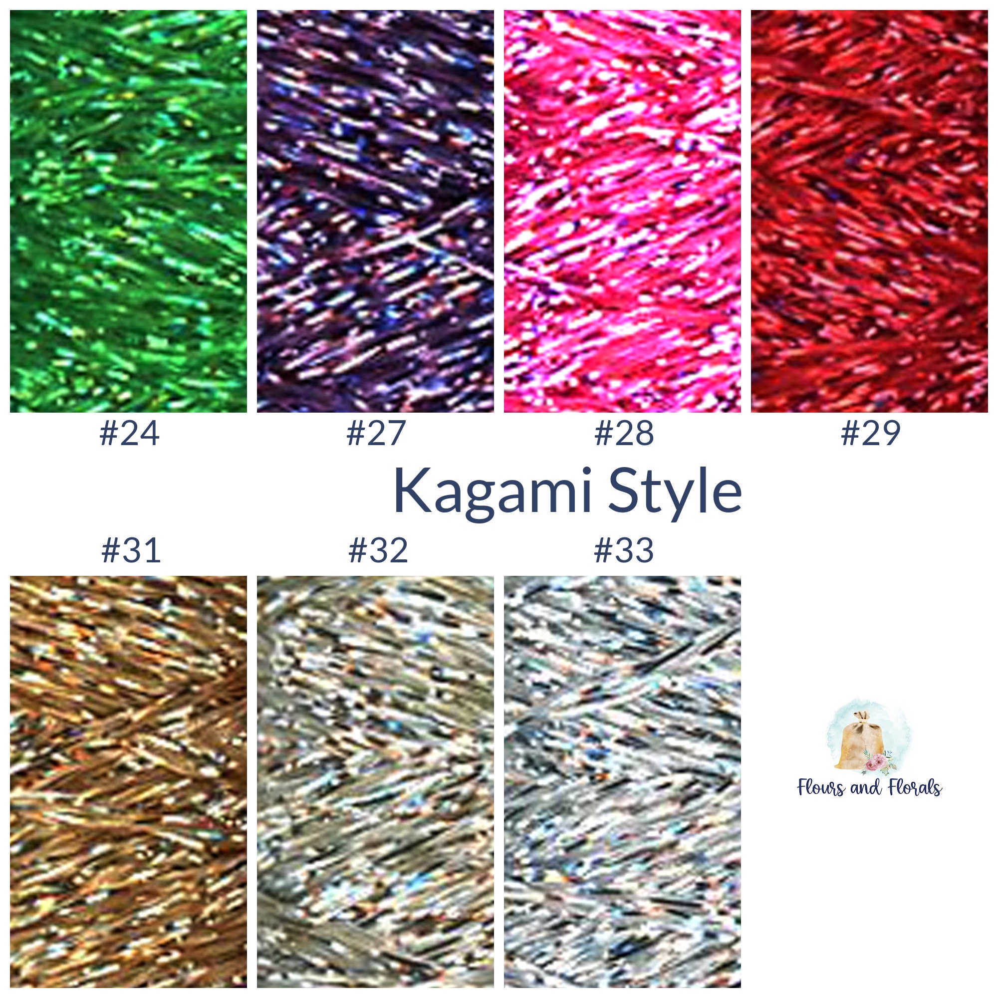 Cosmo Nishiki Ito Metallic Embroidery Thread - Etsy