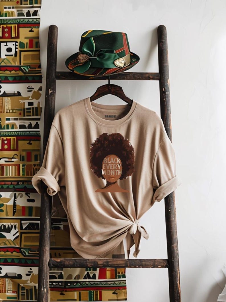 Black History Month Unisex T-shirt, African American Heritage ...
