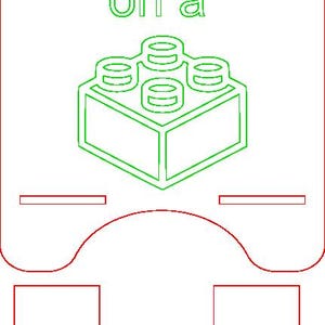 Laser Cut Phone Holder Stand File 5 Designs SVG DXF Ai for Laser ...